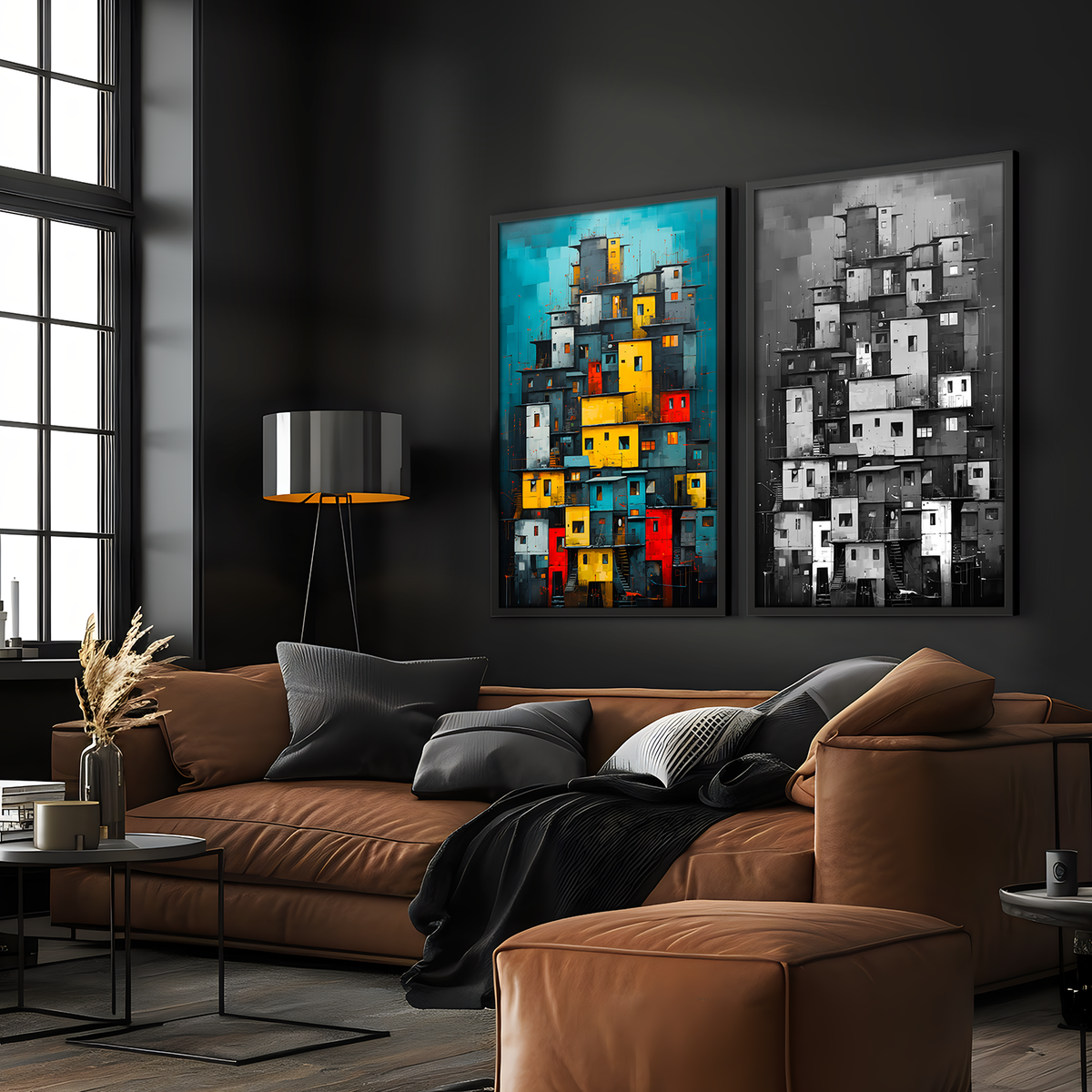 Echoes of a Cubist Dream - Framed – Skybound Prints