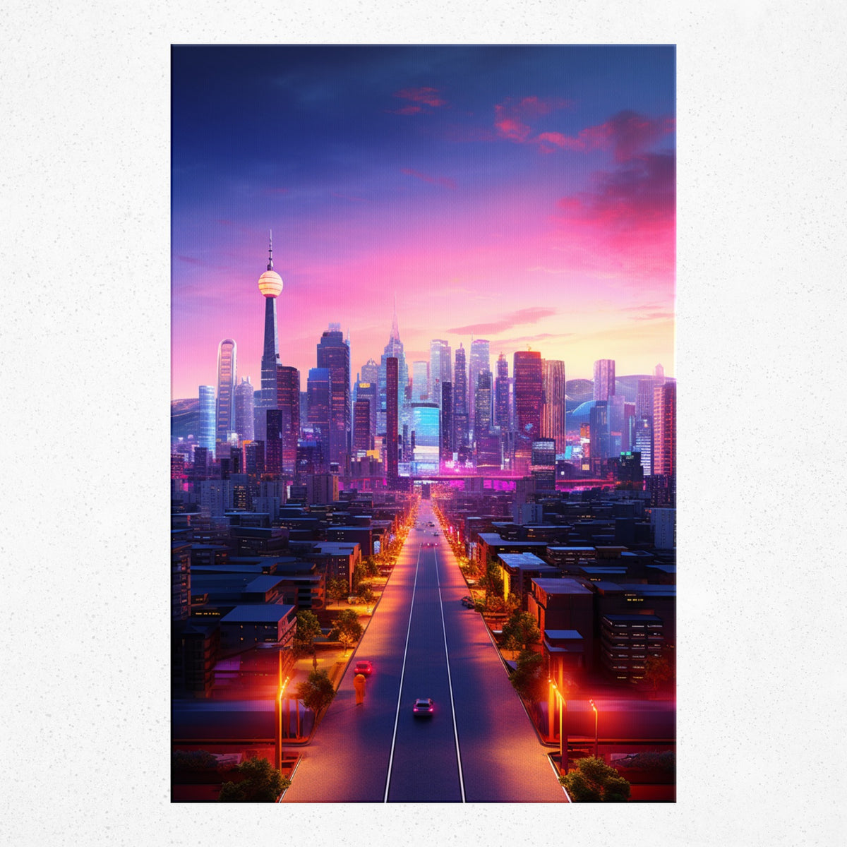 Pilgrimage to the Luminopolis - Poster – Skybound Prints